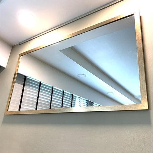 Gold Landscape Mirror Frame — ArtSalwa